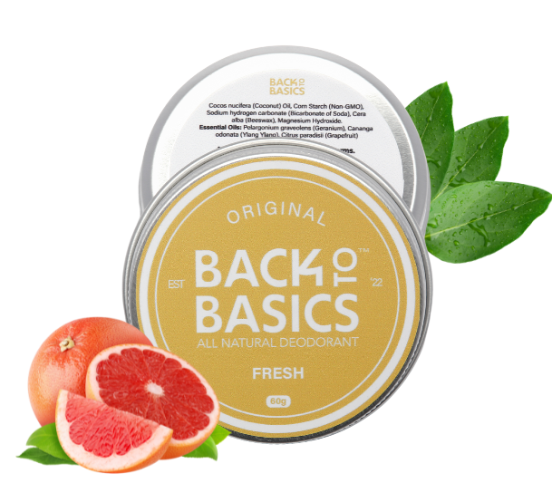 Back to Basics | Natural Deodorant | Aluminium Free & Eco-friendly